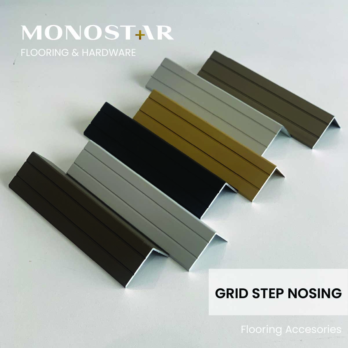 GRID STEP NOSING - Monostar